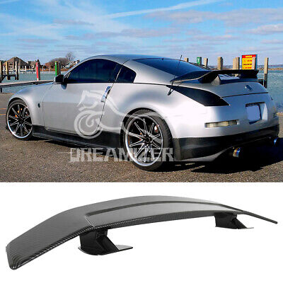 47" For Nissan 350Z 370Z GT-R Carbon Car Rear Boot Trunk GT Racing ...