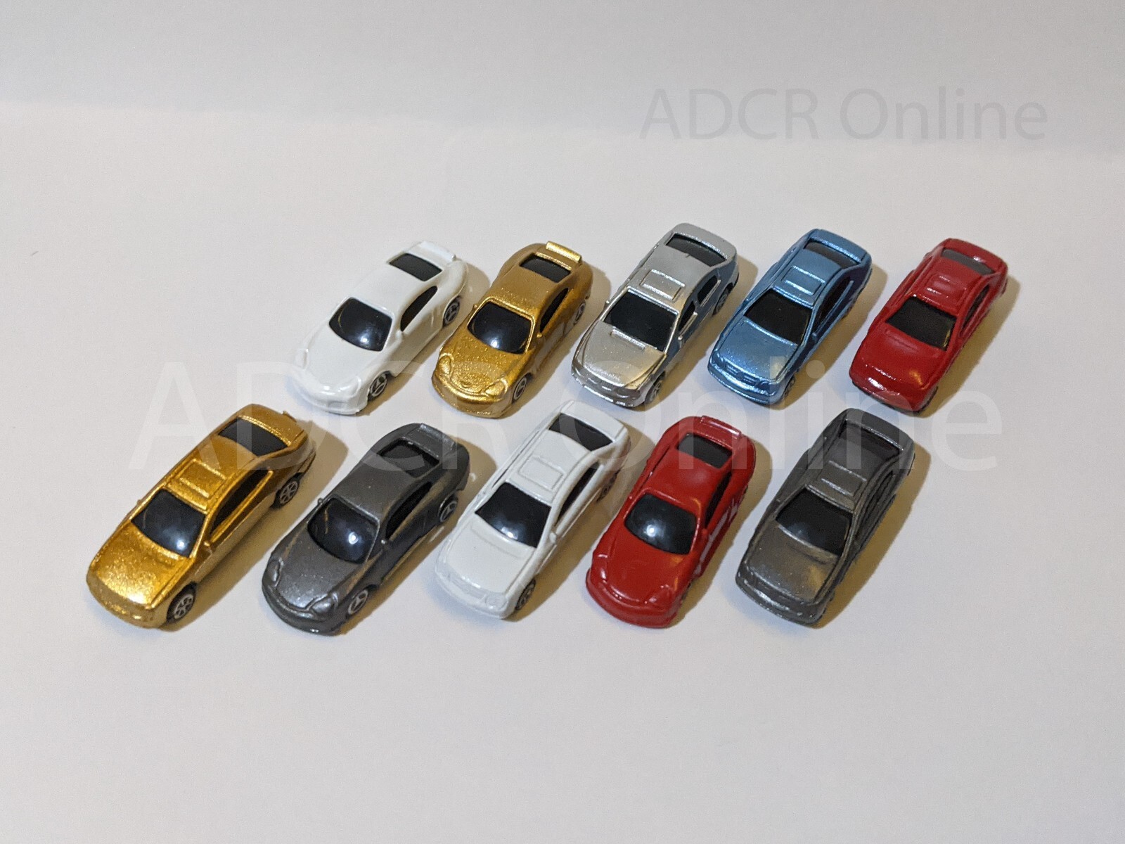 N Gauge Cars Plastic Model Railway Layout Scenery N Scale - 10 Pack ...
