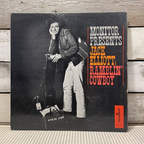 Jack Elliott - Ramblin' Cowboy Vinyl LP Monitor Records EX (E-82) | eBay