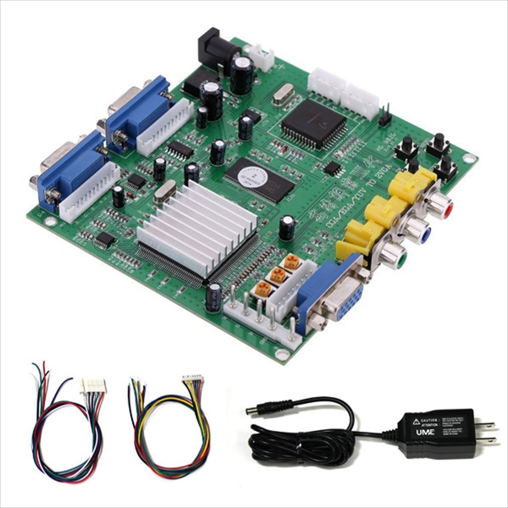 GBS-8220-AD Arcade Board Up Scan Converter with AC/DC Adapter from ...