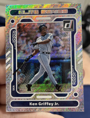 2023 Panini Donruss Elite Series Rapture Ken Griffey Jr. E3 Seattle ...