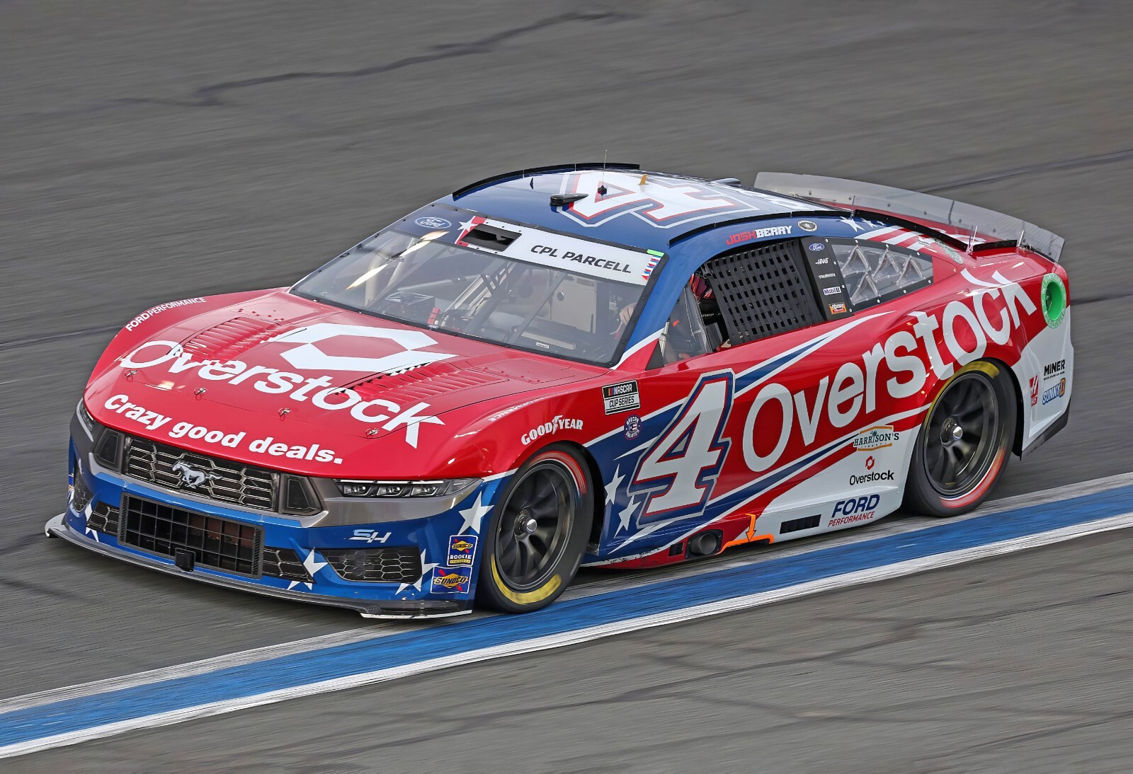 Josh Berry #4 NASCAR 2024 Coca-Cola 600 13x19 Poster Gloss Photo Print ...