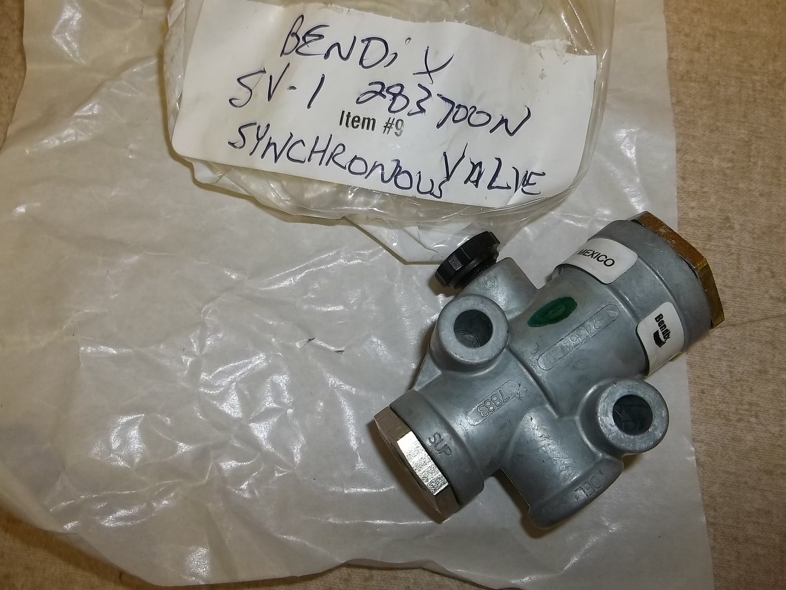 NEW Bendix 283700 SV-1 Synchronous Brake Valve *FREE SHIPPING* | eBay
