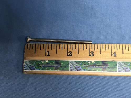 100 NEW MS51957-75, 10-24X3” Mil-Spec Machine Screws/Phillips/Pan/18-8 ...