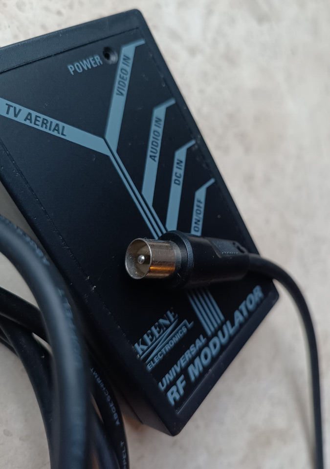 Keene Electronics Universal RF Modulator with Lead | eBay UK