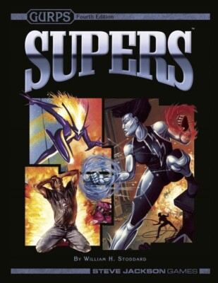 4e GURPS Supers Steve Jackson Games SJG RPG Role Playing Games | eBay