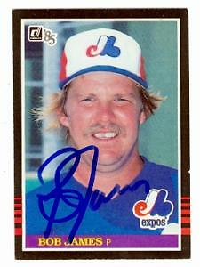 Bob James autographed Baseball Card (Montreal Expos) 1985 Donruss #279 ...