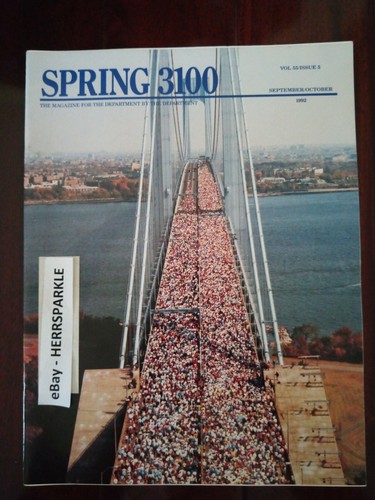 SPRING 3100 NEW YORK CITY POLICE MAGAZINE September / October 1992 NYPD ...