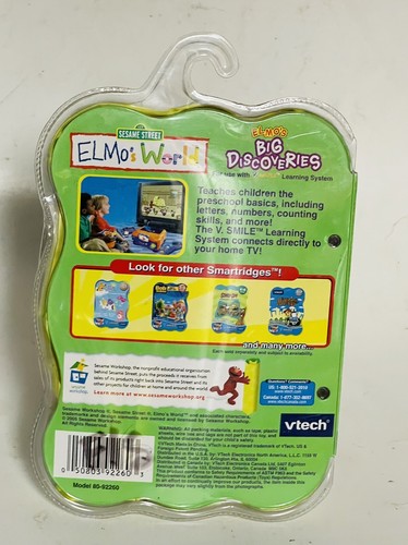 Elmo's World: Elmo's Big Discoveries (Vtech V.Smile) for sale online | eBay