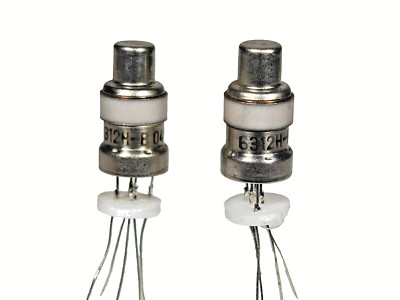 6E12N-V 6Е12Н-В RUSSIAN NUVISTOR METAL CERAMIC HF POWER TETRODE TUBE ...