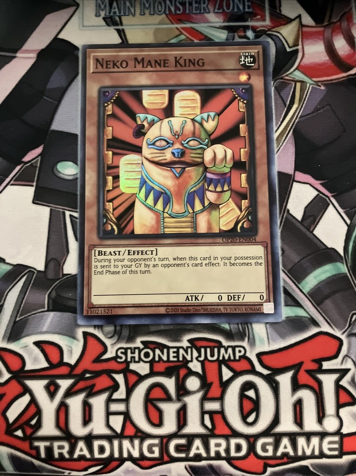 Neko Mane King Super Rare OP20-EN004 Yugioh | eBay