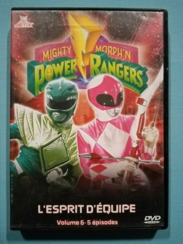 Power Rangers : L'esprit d'équipe Vol.6 - 5 épisodes/ DVD simple | eBay UK