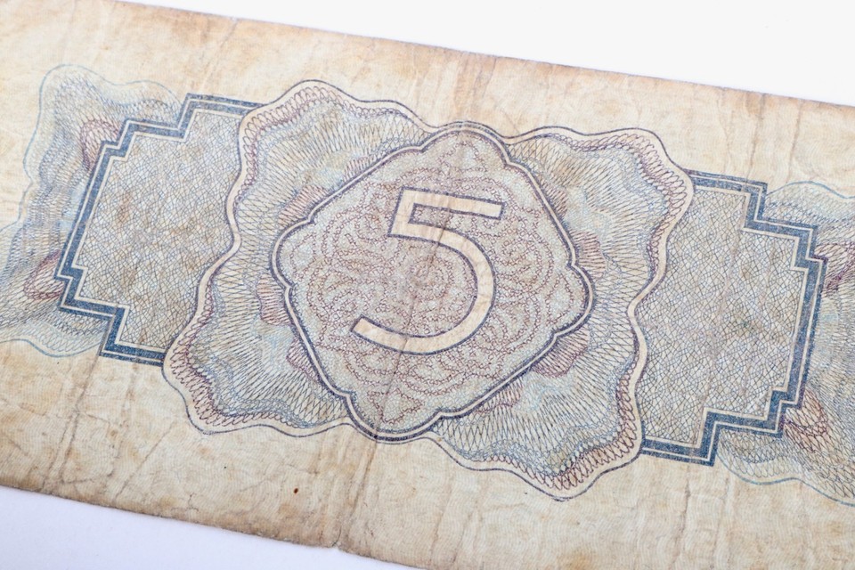 B127 Original Banknote 5 Rubel 1934 Geldschein | eBay.de