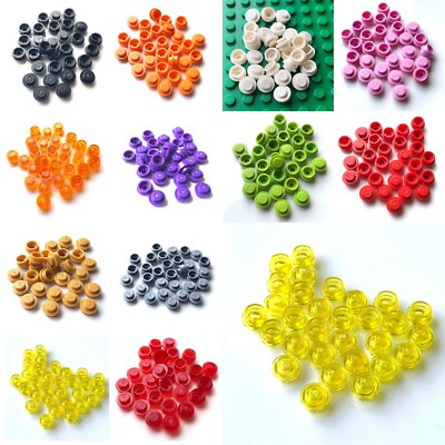 30 x LEGO 1 x 1 Round Plate - Part 4073 - Pack of 30 - Choose Colour ...