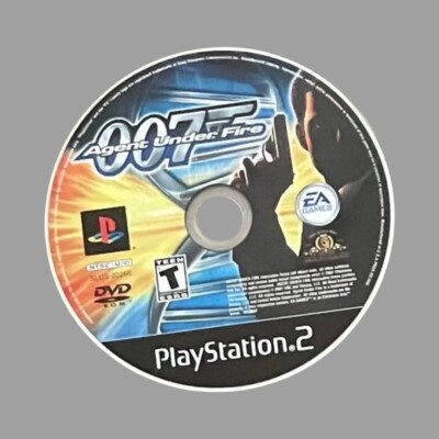 007 Agent Under Fire James Bond SONY PLAYSTATION 2 PS2 GAME Disc Only ...