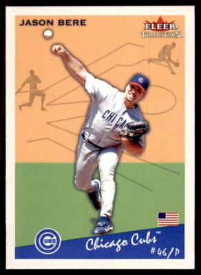 2002 Fleer Tradition Jason Bere Baseball Cards #227 | eBay