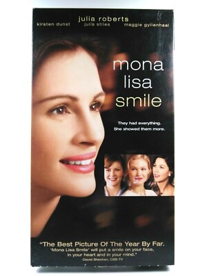 Mona Lisa Smile (VHS, 2003) Julia Roberts, Kirsten Dunst, Maggie ...
