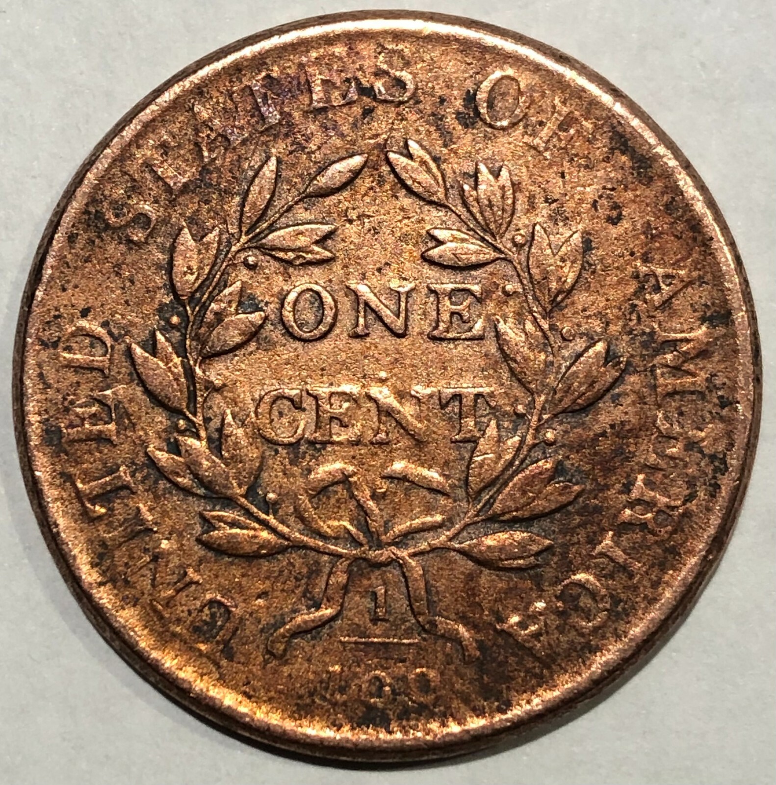 1802 Draped Bust Large Cent Stemless Wreath, Corrected Fraction | eBay