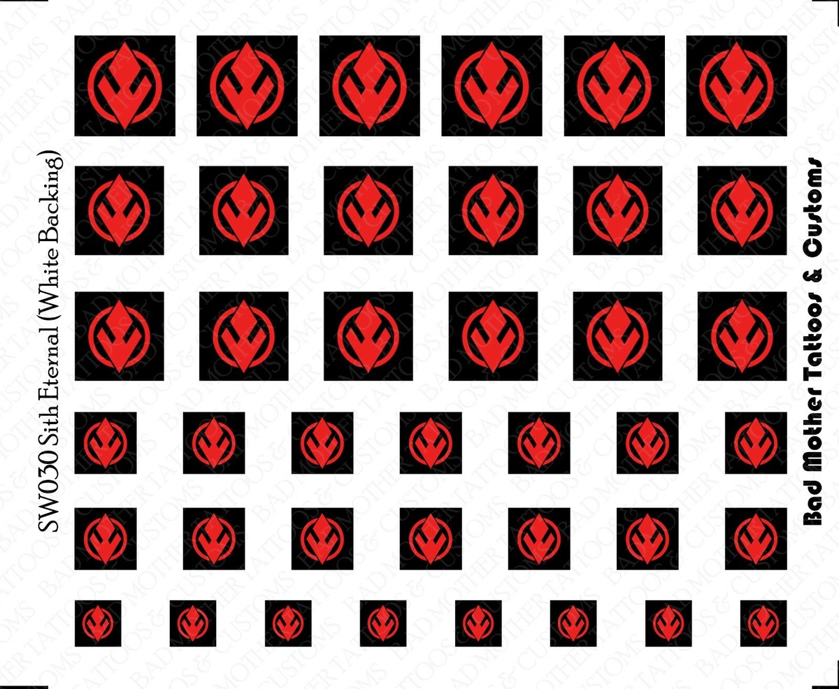 Sith Order Symbol Tattoo Star Wars SVG Files, Choose Wisely, Sith,