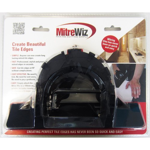 Mitrewiz Mitre Wiz Tile Miter Tool Tiling Jig Attaches to 4" Angle ...