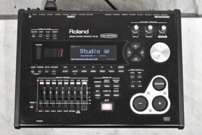 Roland TD-30 Electronic Drum Sound Module A1D0034 With Power Cable Made ...