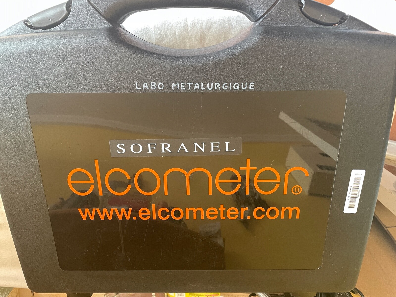 elcometer 355 avec sonde F4 standard: MESURE D'EPPAISEUR DE REVETEMENT ...