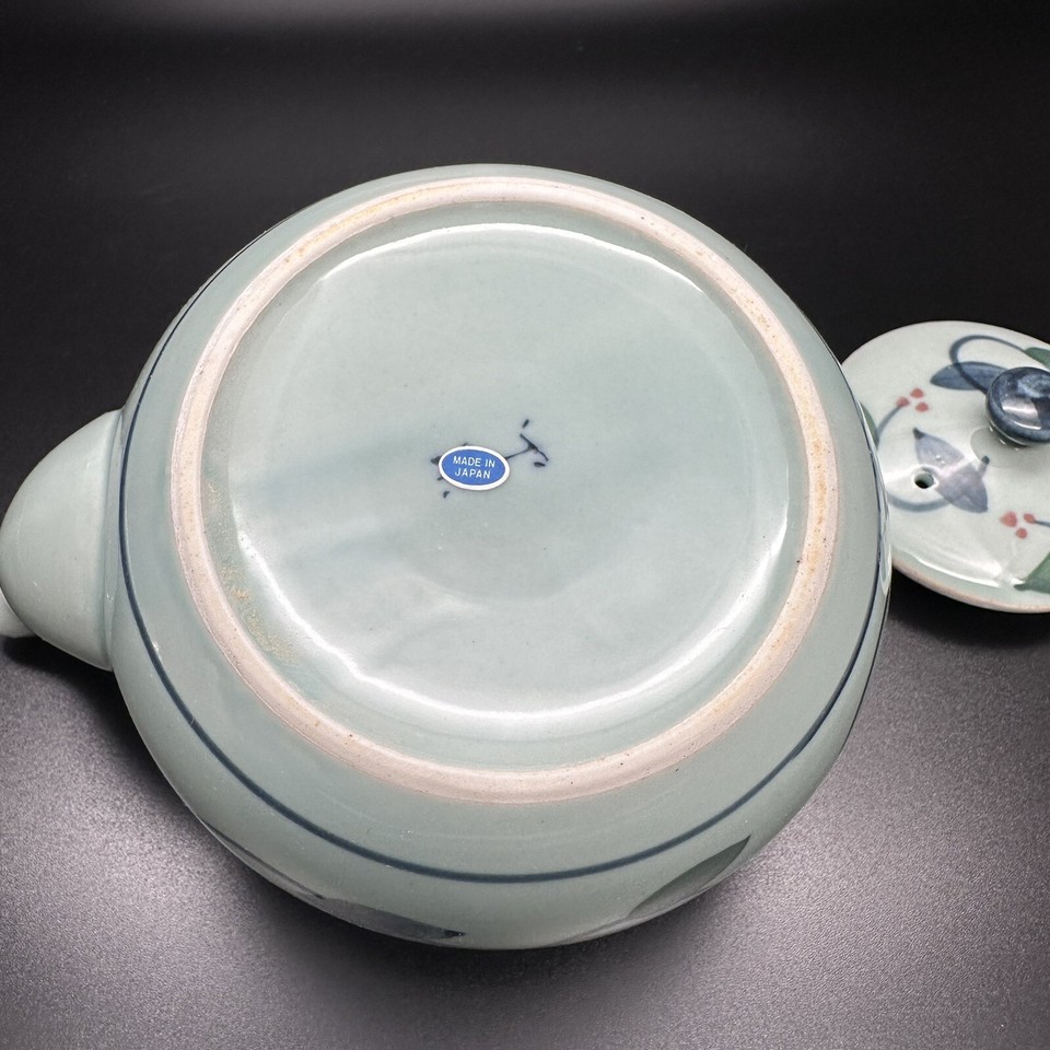 Japanese Ceramic Teapot Signed, Sencha, Green Tea Pot Made in Japan NEW ...