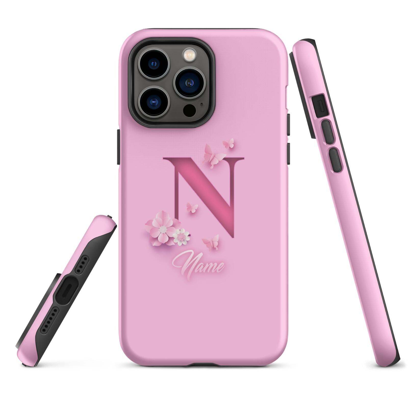 Custom Gift Unique Personalized Name, Letter Case for iPhone 15 Pro Max ...