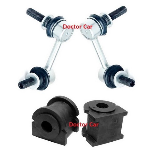 4 Front Stabilizer Sway Bar End Link+Bushing For 2006-12 Lexus IS250 ...