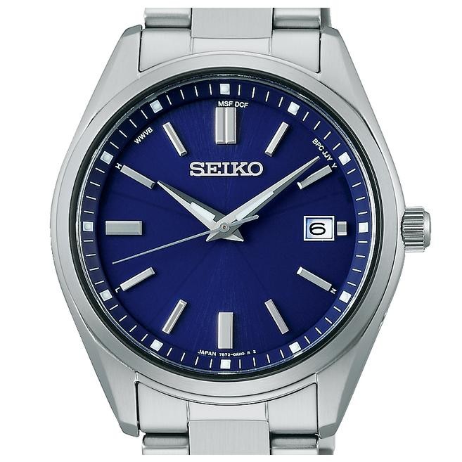 SEIKO Seiko Selection SBTM321 Blue Solar Atomic Radio Men's Watch New ...