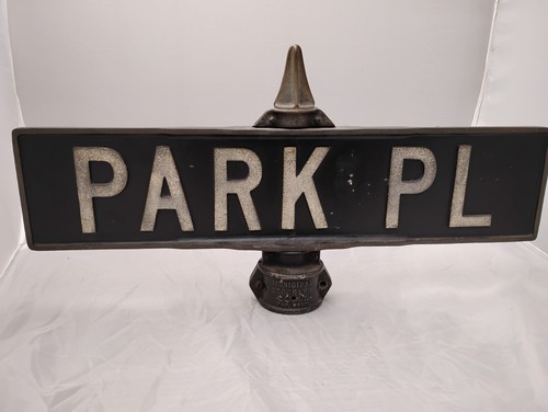 Original Park Place Street Sign, Brooklyn NY. Great Condition! 24"x12 ...