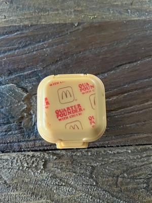 McDonalds Changeables Robot Transformers Happy Meal Toy quarter pounder ...