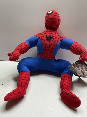 Ultimate Marvel Comics Spiderman Soft Stuffed Plush 14” 2003 Kellytoy ...
