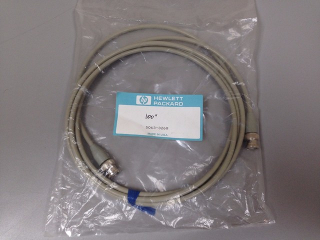 Agilent / HP / Keysight 5063-3268 BNC Cable 100" - for sale online | eBay