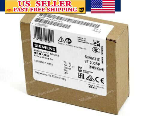 New Siemens 6ES7 134-6GF00-0AA1 6ES7134-6GF00-0AA1 ET 200SP Analog ...
