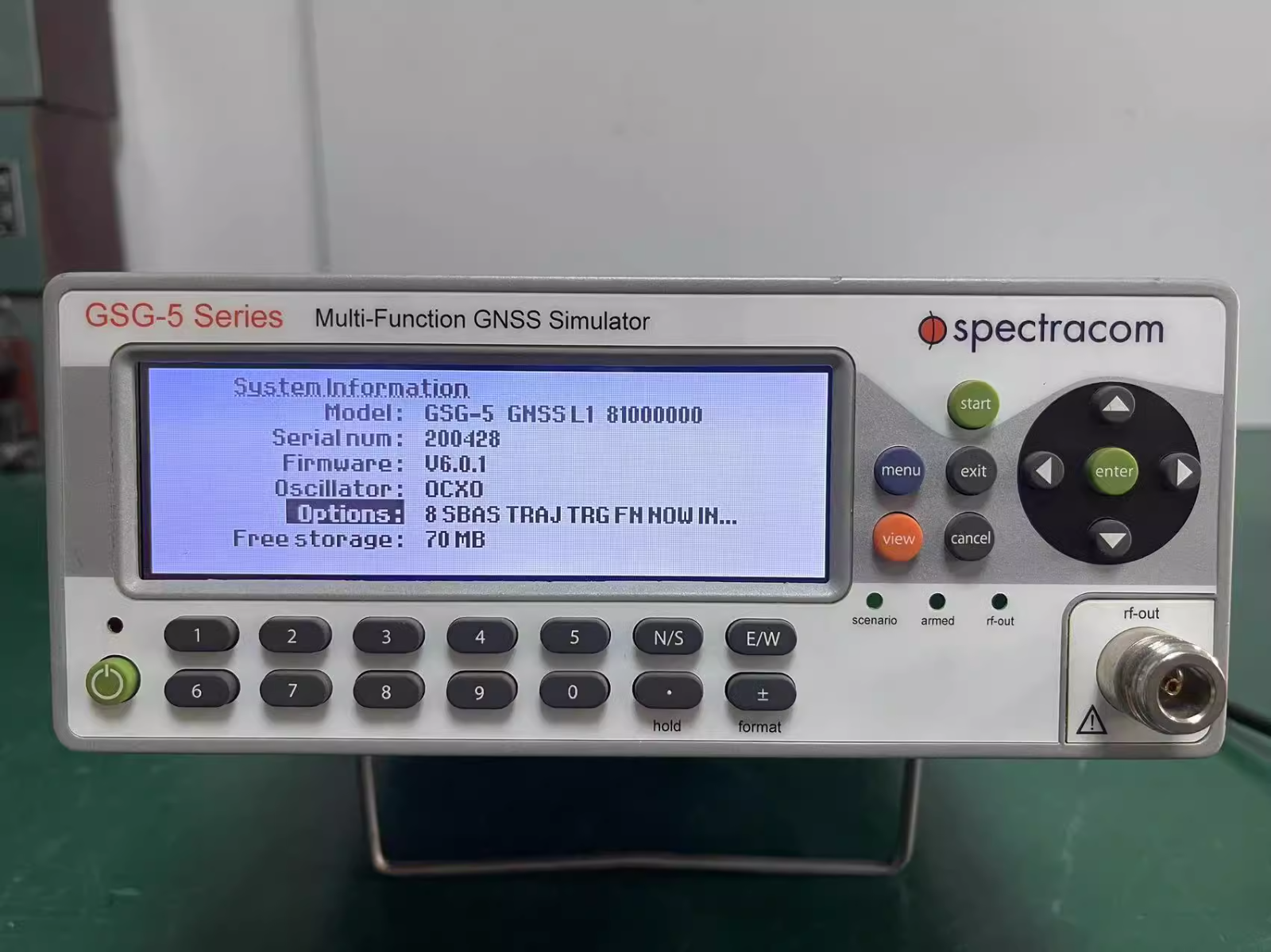 1PC USED 100% TEST GSG-5/6 Series GNSS Simulator (DHL or FEDEX ) #H11BB ...