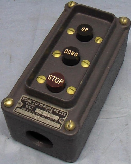Square D Class 9001 Rk-2b Control Station Switch for sale online | eBay