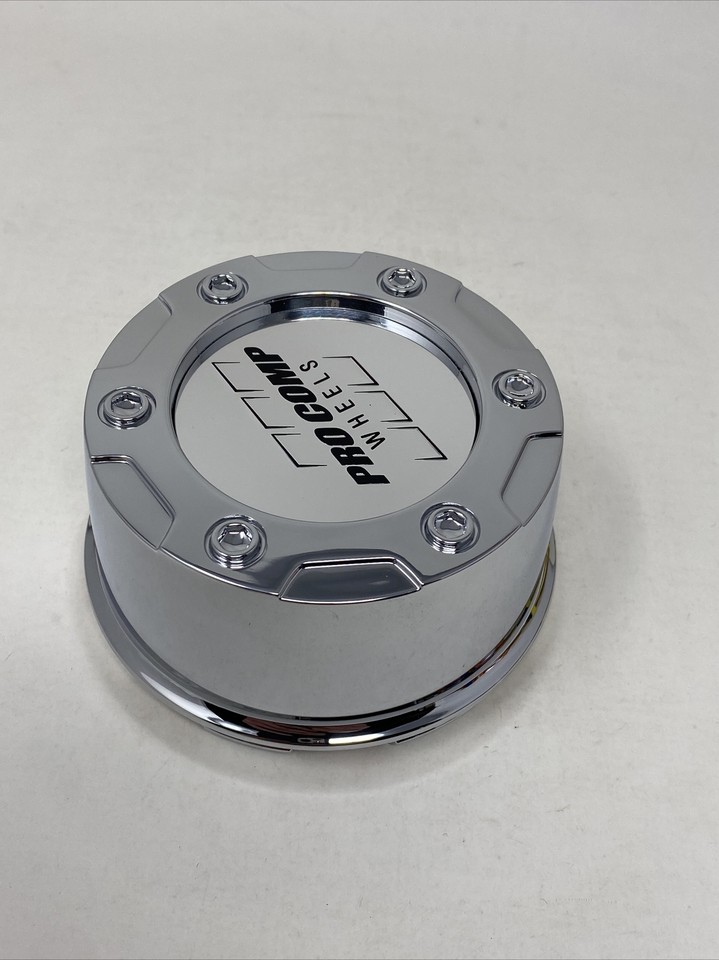 Pro Comp Chrome Snap In Wheel Center Cap 7342142 Sticker Logo 8342141 ...