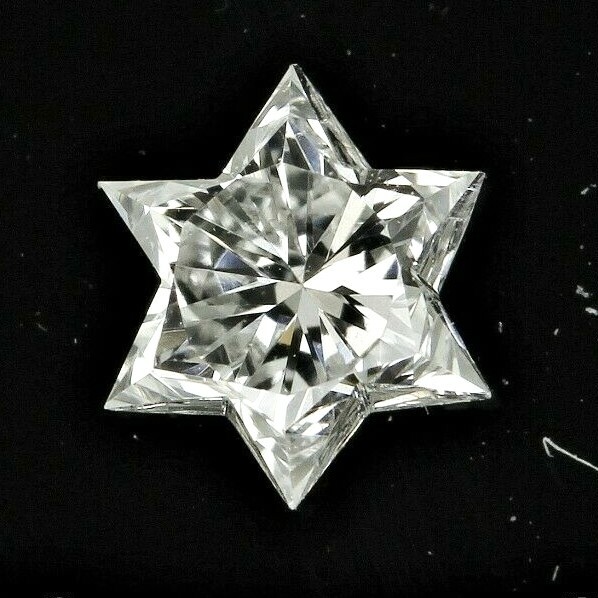 Star Of David Diamond 0.35Ct G VS2 Natural Loose Davidstar Engagement ...