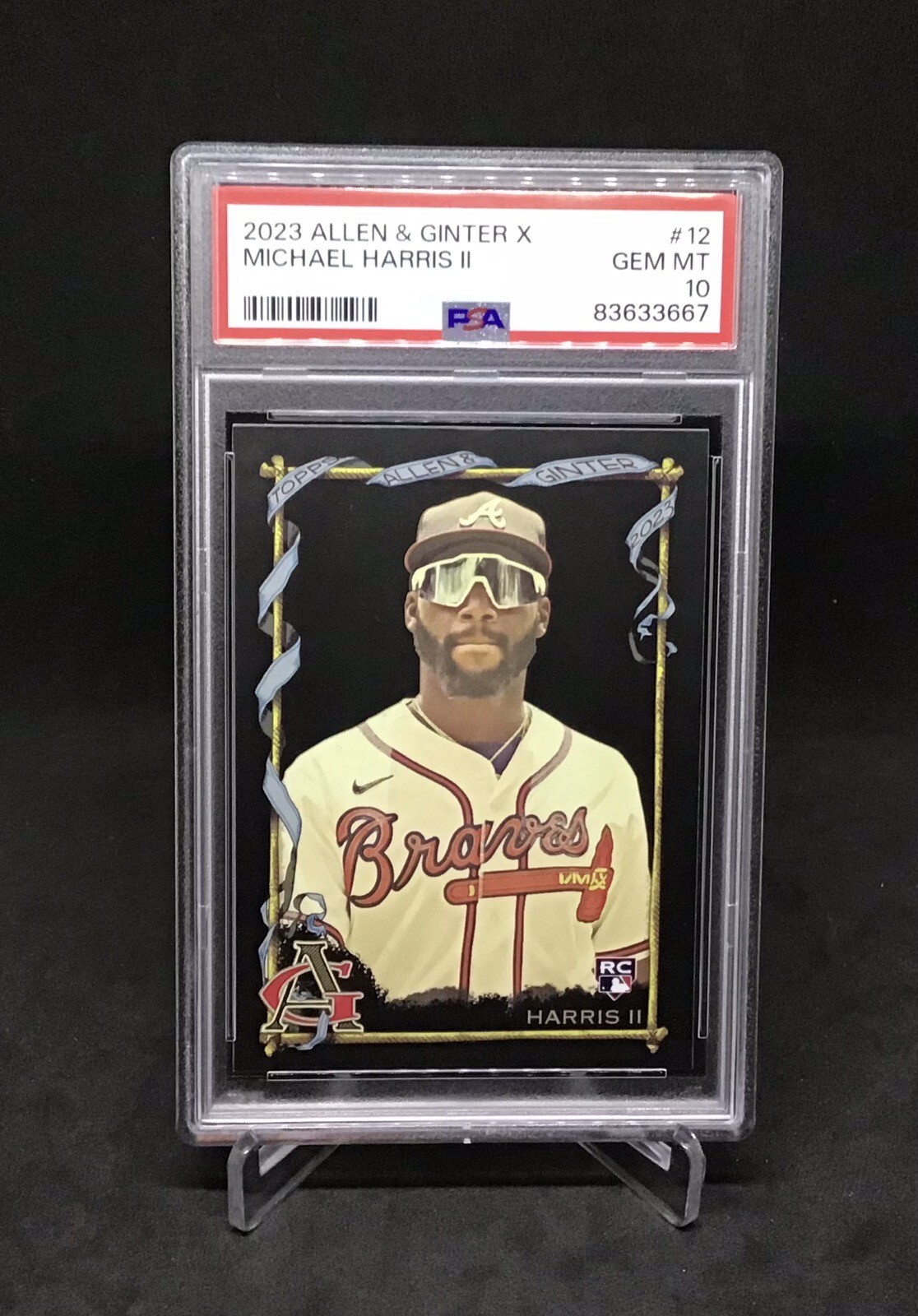 2023 Topps Allen & Ginter X Michael Harris II RC Atlanta Braves PSA 10 ...