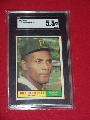 1961 Topps Roberto Clemente SGC 5.5 EX+ #388 Nice Card Check out Others ...