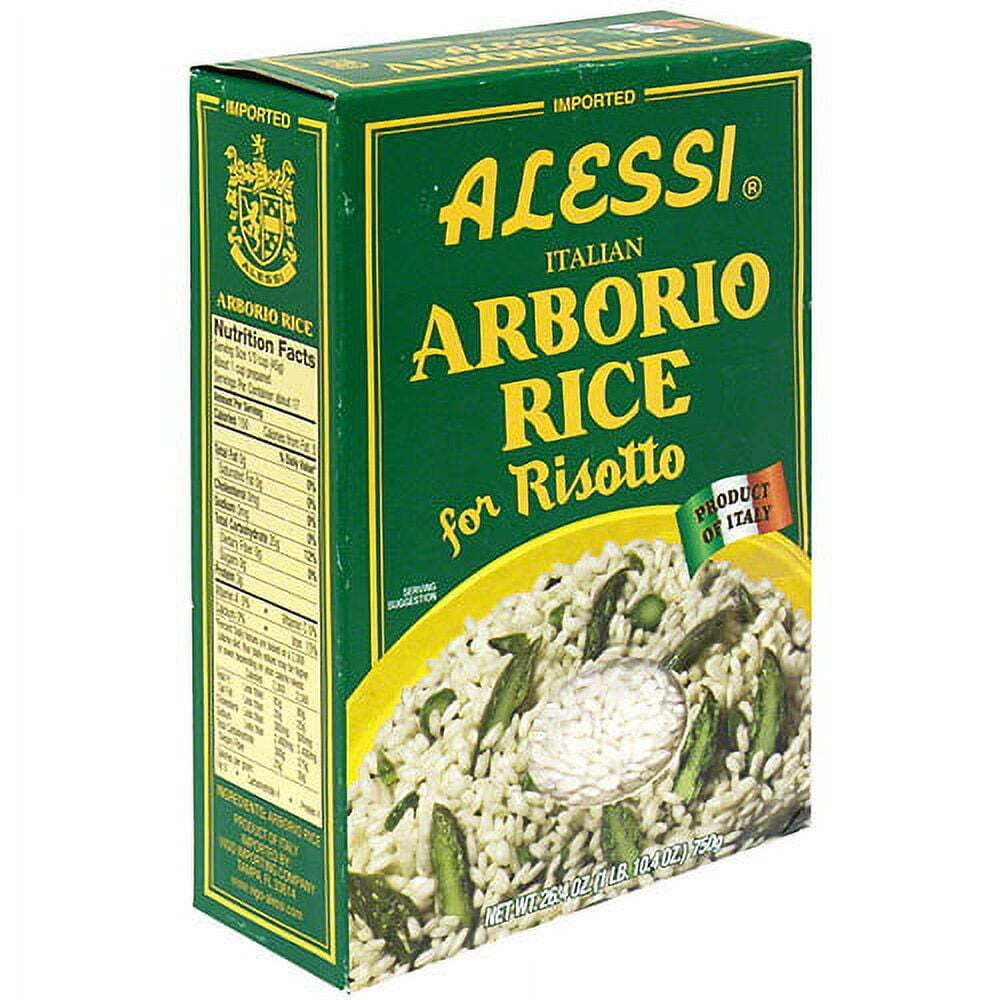 Alessi Arborio Rice 26.4 Oz (Pack of 10) Pasta Grains & Cereals Pantry ...