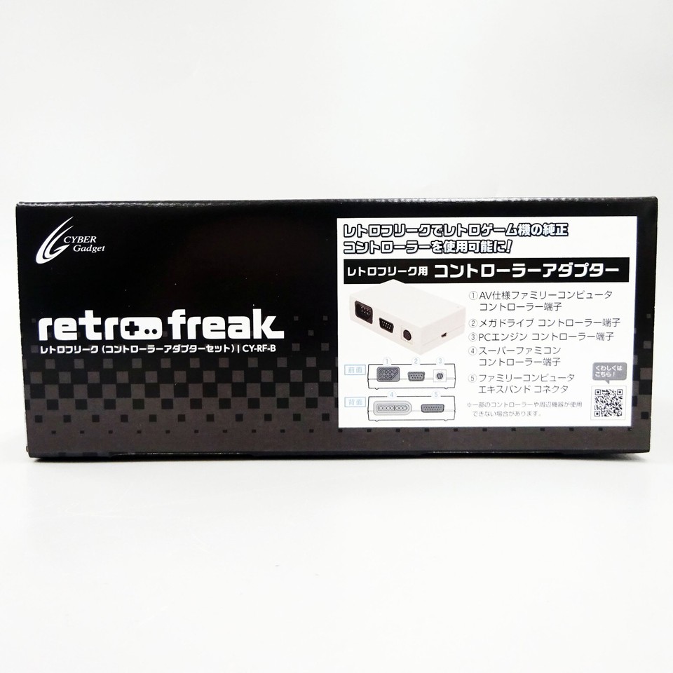 Cyber Gadget Retro Freak Controller Cartridge Adapter Set Vintage Games ...