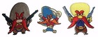 Looney Tunes Yosemite Sam Embroidered Patch Set of 3 Patches PREMIER ...