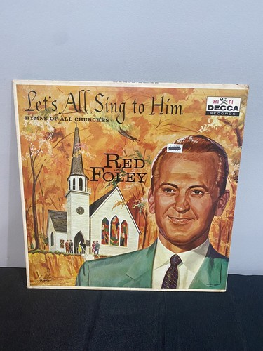 Vinyl Album- Red Foley- Let’s All Sing To Him- DL-8903 | eBay