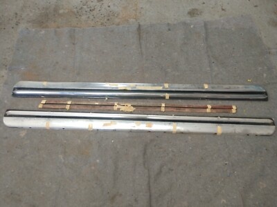 Chevrolet Corvette Coupe C2 C3 Rocker Trims 66 67 | eBay