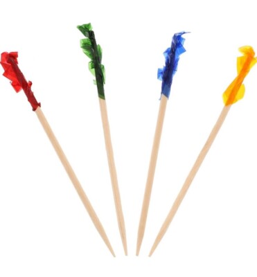 2 Boxes Of Choice 4'' Club Toothpick Frills (1000 pack Each | eBay