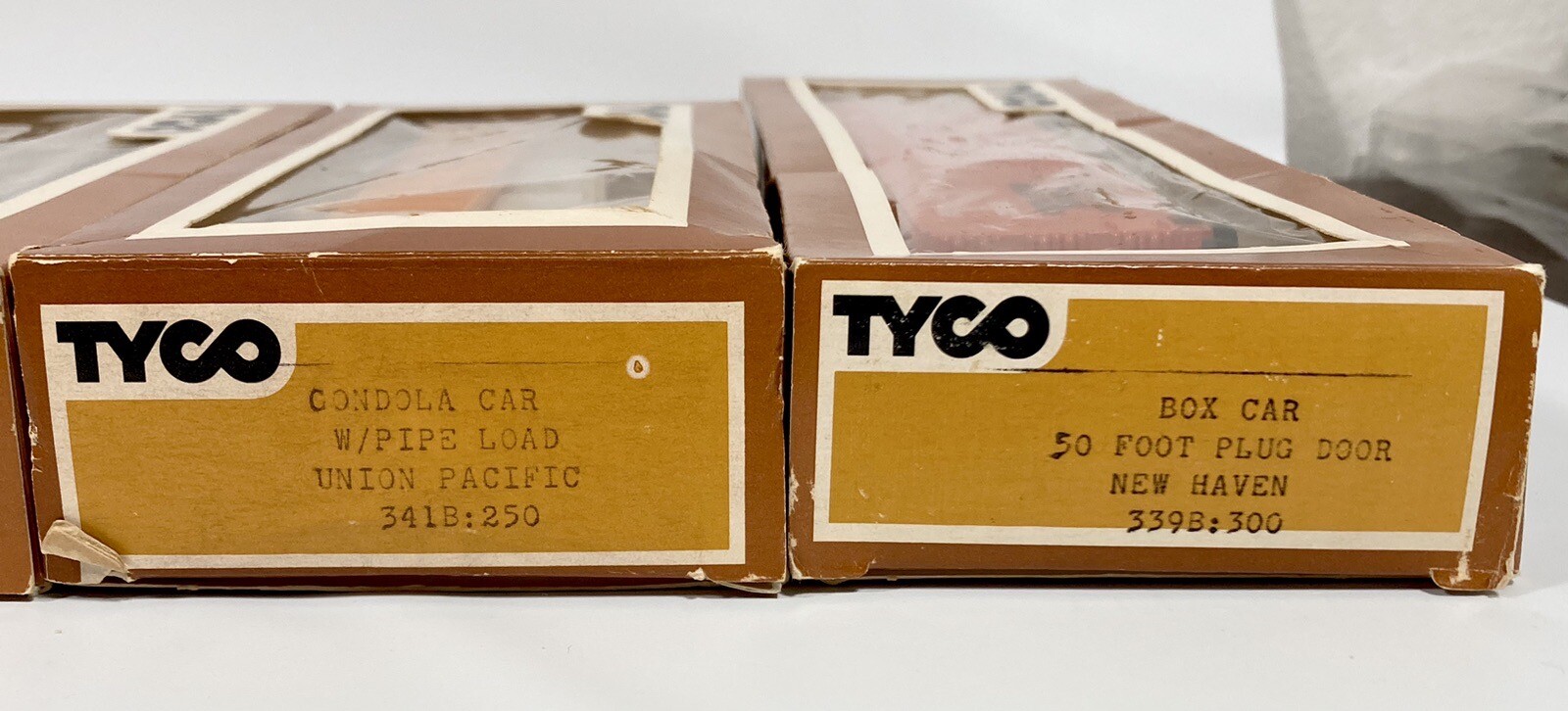 LOT HO Tyco Atlas Track Train Log Dump Autoloader Piggyback Car Set ...