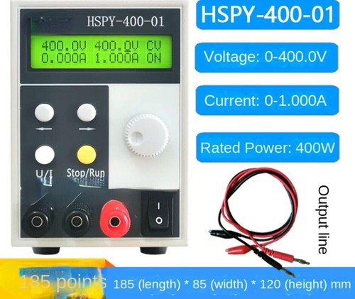 High Precision DC Voltage Regulator Programmable Power Supply 400V/1A ...