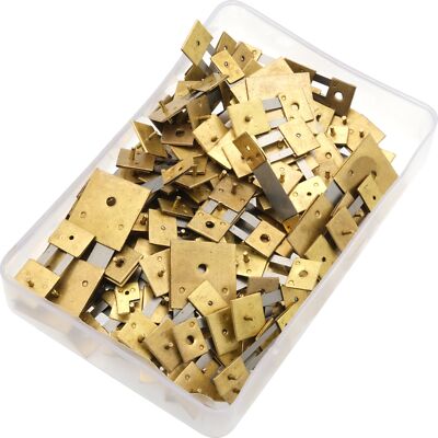 100 Assorted Pendulum Rod Suspension Springs German Clock Repair | eBay